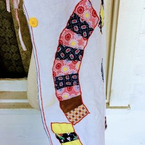 Accessories | Vintage Full Smock Quilt Patchwork Apron Farmhouse | Poshmark